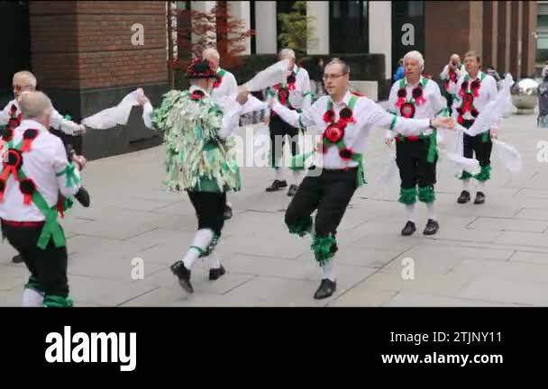 Traditional morris dancer costume Stock Videos & Footage - HD and 4K ...