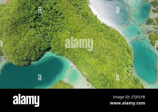 Beautiful beach in coastline of the Tinago Island. Mindanao ...