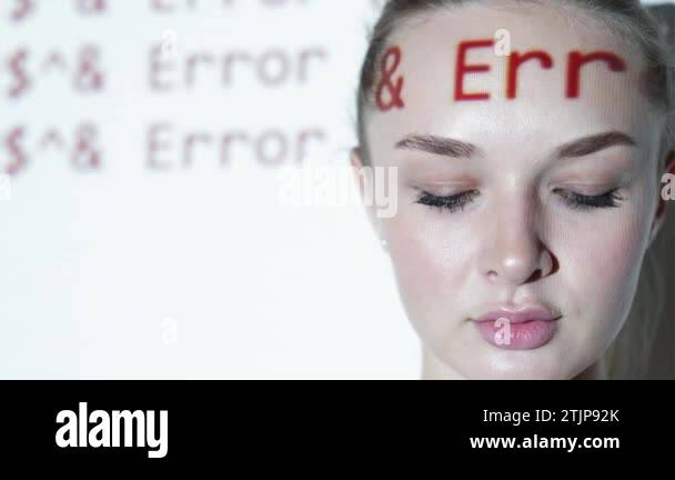 Stress overload. Upset woman. Sorrow regret. Frustrated female portrait ...