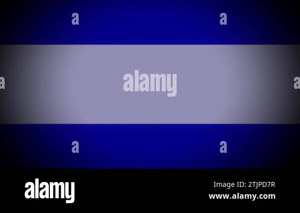 Blinking and rotating LCD countdown numbers from 10 to 1 on blue ...