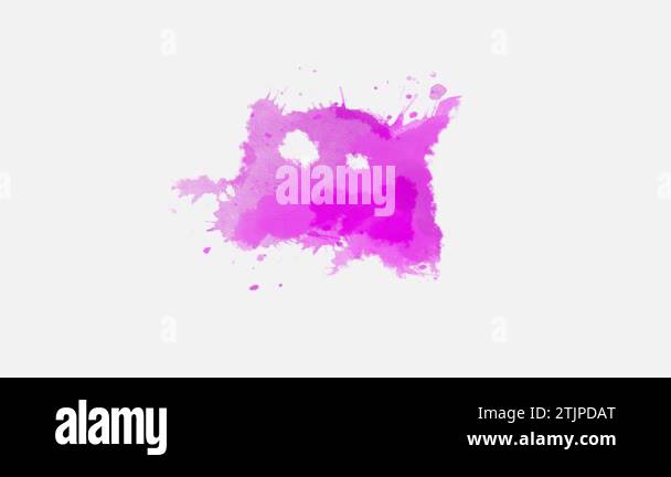 Ink splatters compositing effect. Ink Drops Transition on White ...