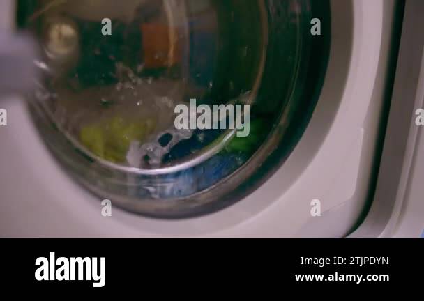 industrial washing machine hotel laundry service laundry dryer concept ...