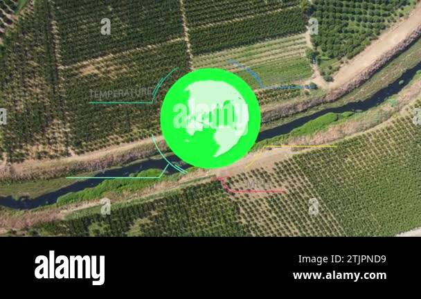 agriculture smart farming technology - industry 4.0.Concept Harvesting ...