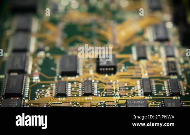 Circuit Board Tech 2 Stock Video Footage - Alamy