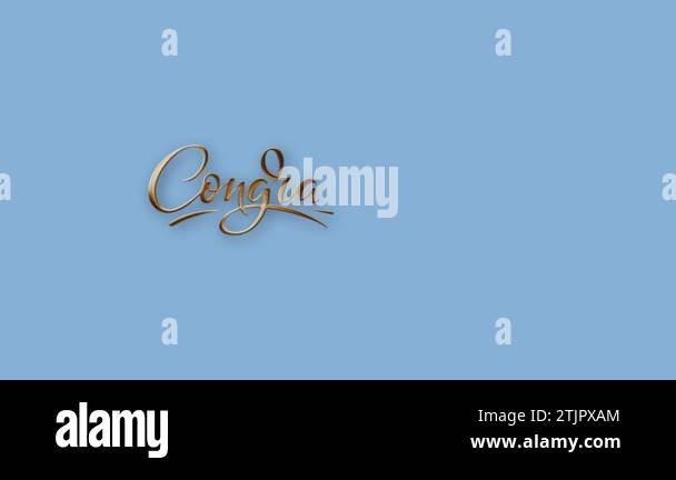 Animation Congratulations Calligraphy. Animation of graduation flying ...