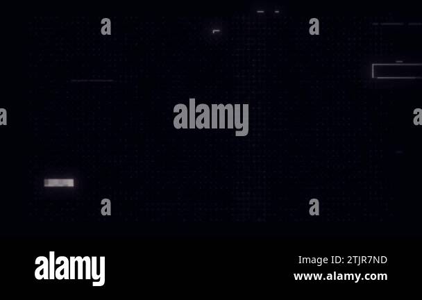 Glitch noise static television VFX. Visual video effects stripes ...