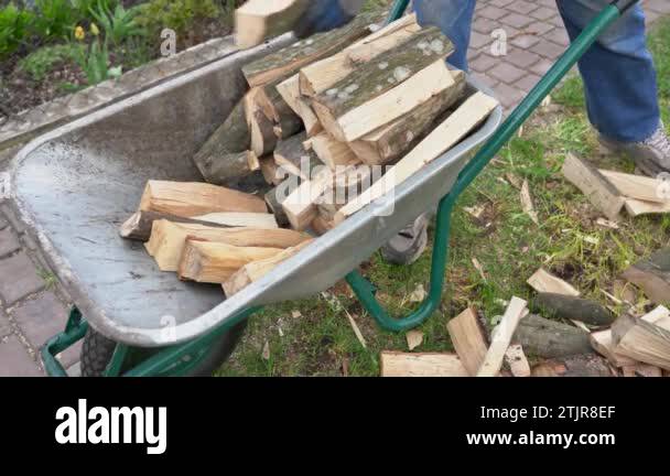 Working carrying firewood Stock Videos & Footage - HD and 4K Video ...