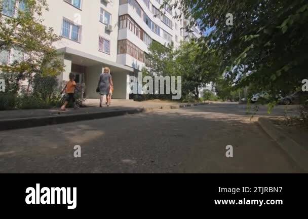 Apartment building backside Stock Videos & Footage - HD and 4K Video ...