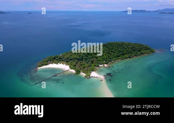 Koh Kham Trat Thailand a small Island between Koh Mak and Koh Chang, an ...