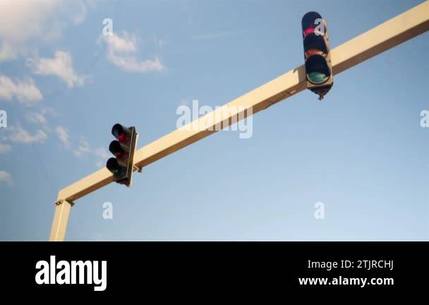 Overhead railroad crossing signal Stock Videos & Footage - HD and 4K ...