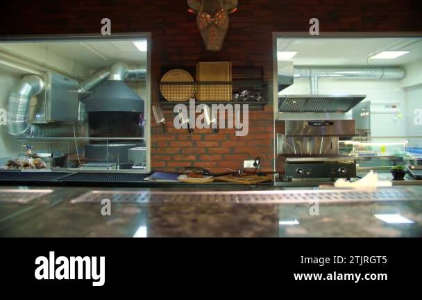 Restaurant restaurants food dining cafe cuisine Stock Videos & Footage ...