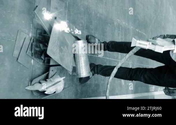 Laser cleaning of metal. Industrial laser cleaning rust of metal ...