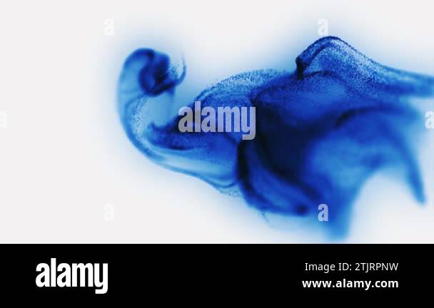 Visual illusions, smoke waves. Abstract moving fluid. Computer graphics for the design of ...