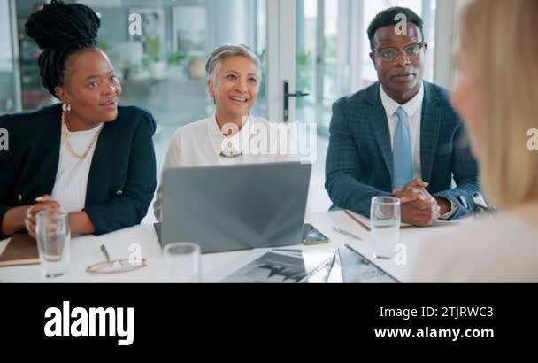 Black person job interview Stock Videos & Footage - HD and 4K Video ...