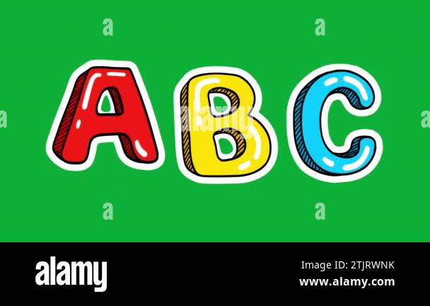Abc alphabet symbol text Stock Videos & Footage - HD and 4K Video Clips ...