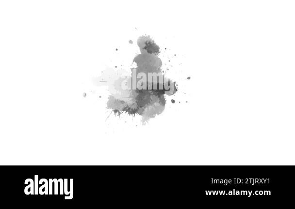 Splash color ink transition. ink drop splatter compositing. ink ...