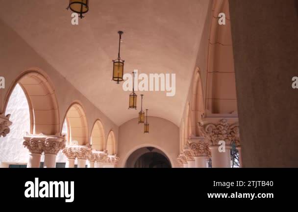 Spanish colonial revival architecture, Balboa Park, San Diego ...