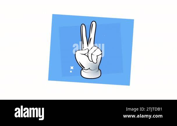 Peace peaceful hand signal Stock Videos & Footage - HD and 4K Video ...