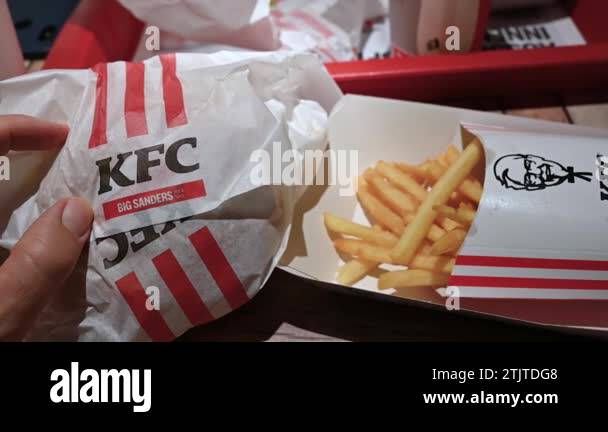 Kfc sandwich Stock Videos & Footage - HD and 4K Video Clips - Alamy