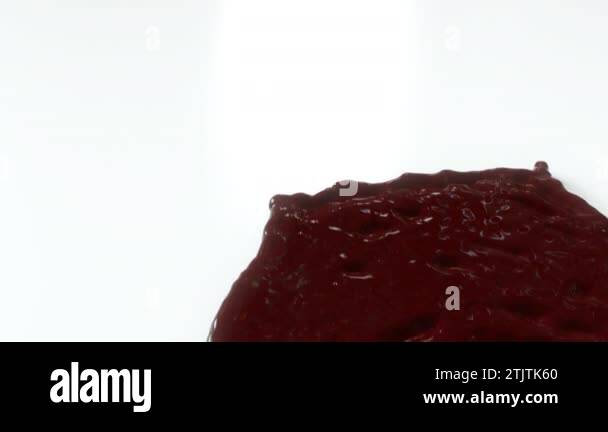 Growing puddle of blood. Graphic element suitable for any horror ...