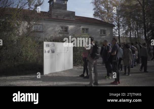 October 30, 2022. Germany. Dachau. Concentration camp memorial site ...