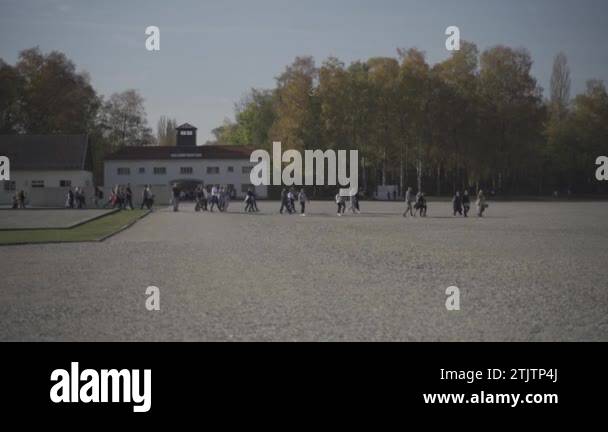 October 30, 2022. Germany. Dachau. Concentration camp memorial site ...