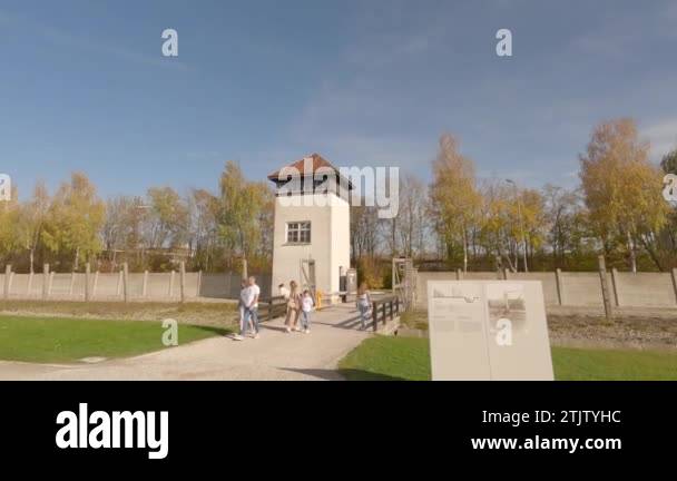 October 30, 2022. Germany. Dachau. Concentration camp memorial site ...