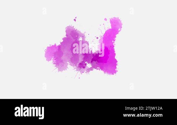 Ink splatters compositing effect. Ink Drops Transition on White ...