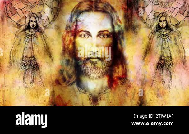 Spiritual angel in cosmic space Stock Videos & Footage - HD and 4K ...