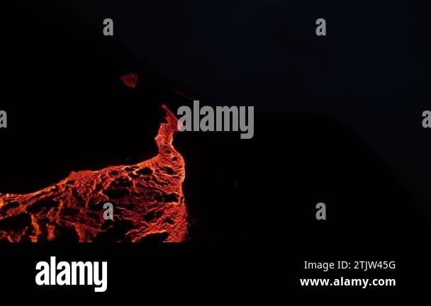 Dramatic volcano eruption lava Stock Videos & Footage - HD and 4K Video ...