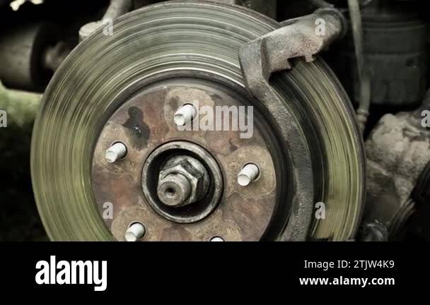 Brake discs with a significant degree of wear - check and diagnose the ...