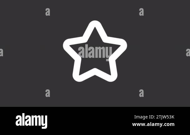 Animated web white line ui icons. Smartphone navigation. Seamless loop HD video with alpha ...