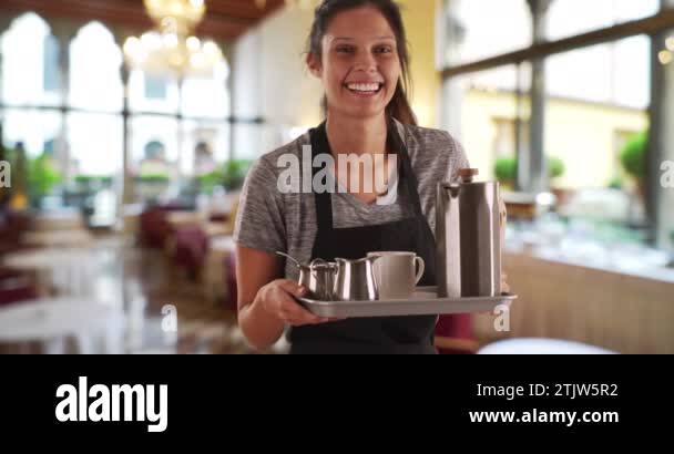 Waitress in restaurant Stock Videos & Footage - HD and 4K Video Clips ...