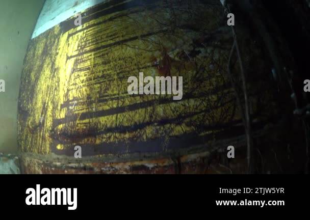 Scuba divers swims on the Shipwreck Swedish ferry MS Zenobia. Wreck ...