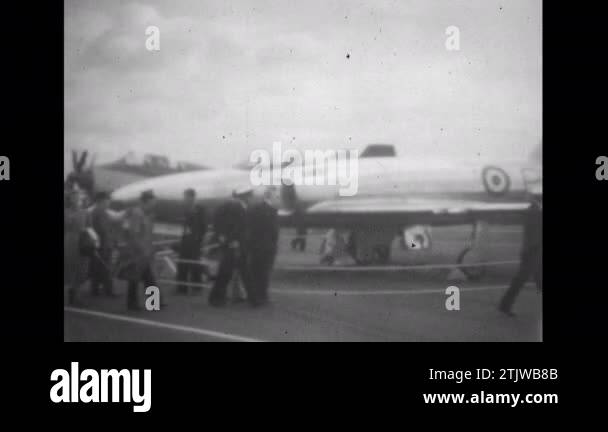 1950s raf jet fighter Stock Videos & Footage - HD and 4K Video Clips ...