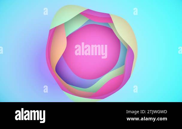 animated live wallpaper, abstract animation in holographic colours from ...