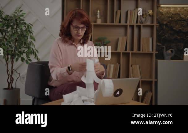 Woman exhausted 40s Stock Videos & Footage - HD and 4K Video Clips - Alamy