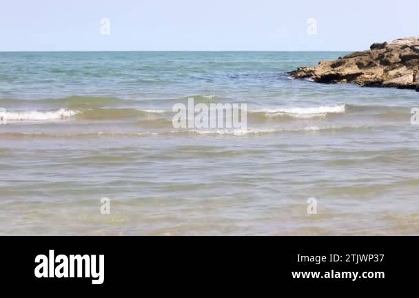 Simple panorama sea waves rocks Stock Videos & Footage - HD and 4K ...
