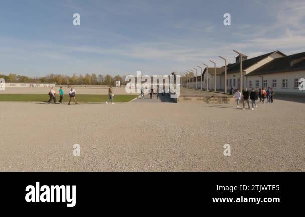 October 30, 2022. Germany. Dachau. Concentration camp memorial site ...