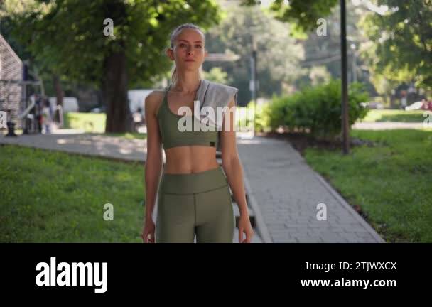 Girl exerted significant strain on her body while running experienced ...