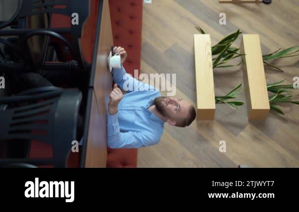 Waitress takes the tip from customer. Waiter girl receives a tip from ...