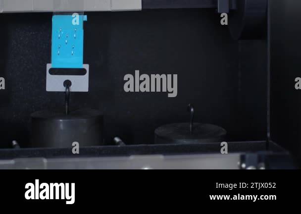 Quality control is carried out in the laboratory at the duct tape ...