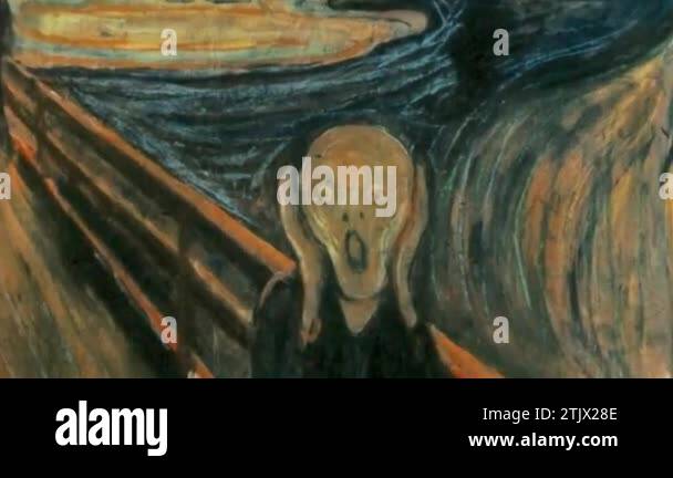Art by edvard munch Stock Videos & Footage - HD and 4K Video Clips - Alamy