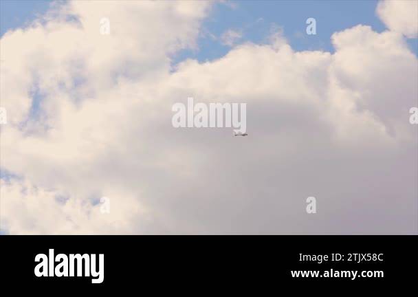 Unmanned aircraft complex. UAV in the sky. UAV on the background of the ...