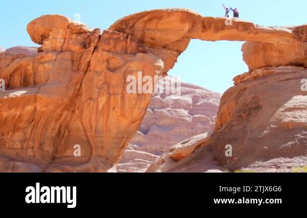 Wadi rum rock bridge Stock Videos & Footage - HD and 4K Video Clips - Alamy