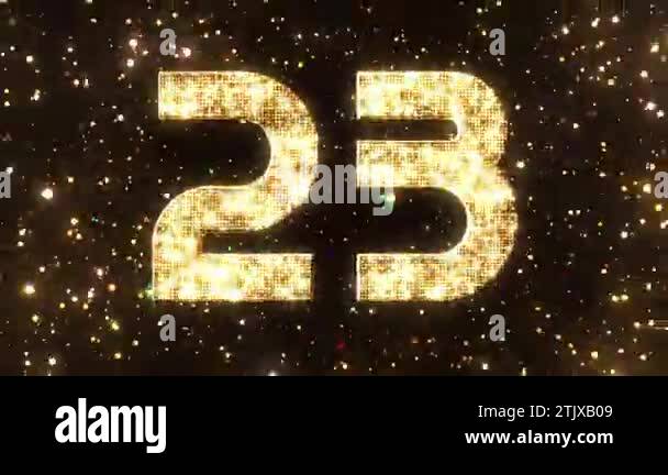 2023 Countdown New Year's Eve 4K Animation Stock Video Footage - Alamy