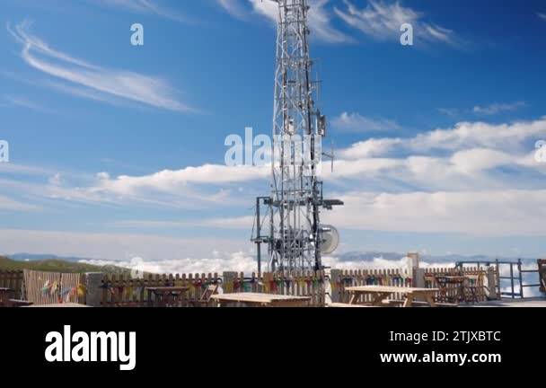 Transmitting antenna tower Stock Videos & Footage - HD and 4K Video ...