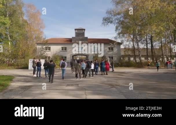 October 30, 2022. Germany. Dachau. Concentration camp memorial site ...