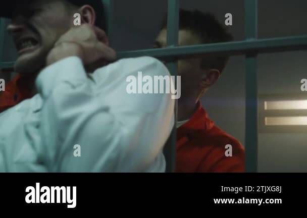 Male prisoner strangles prison officer, takes keys, opens prison cell ...