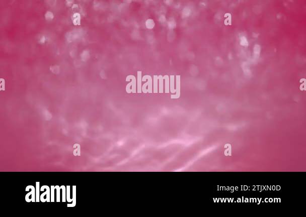 Abstract pink rose sparkling water bokeh glitter mock-up loop ...